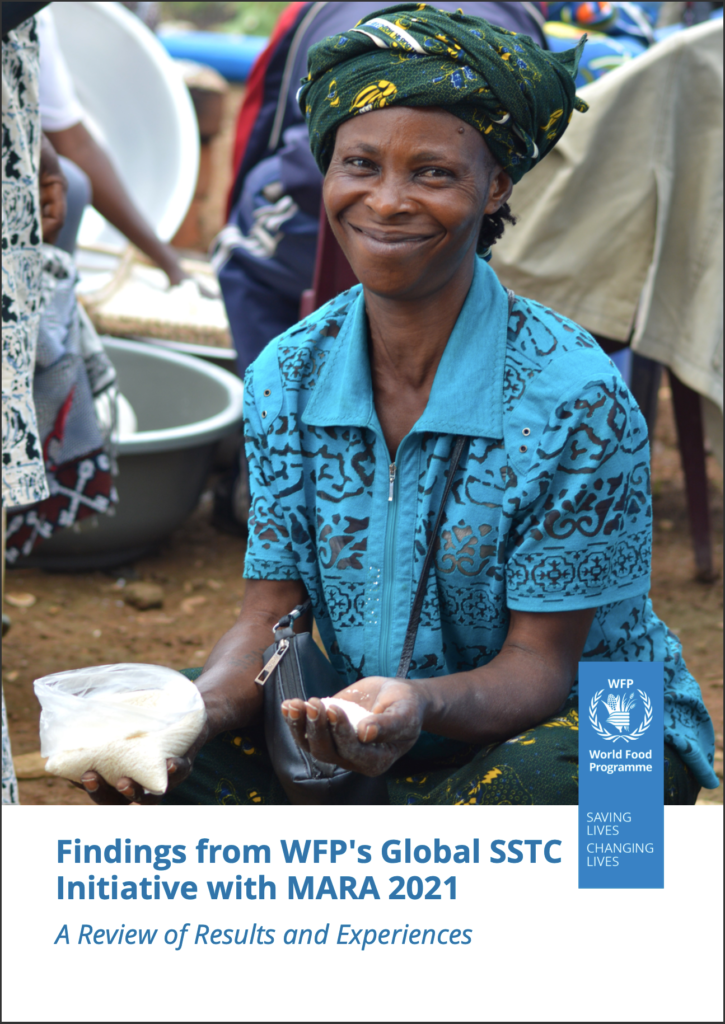 Findings from WFP's Global SSTC Initiative with MARA 2021 (WFP, 2022 ...